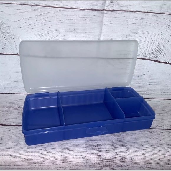 Tupperware | Kitchen | New Tupperware Lunch N Things Divided Container ...